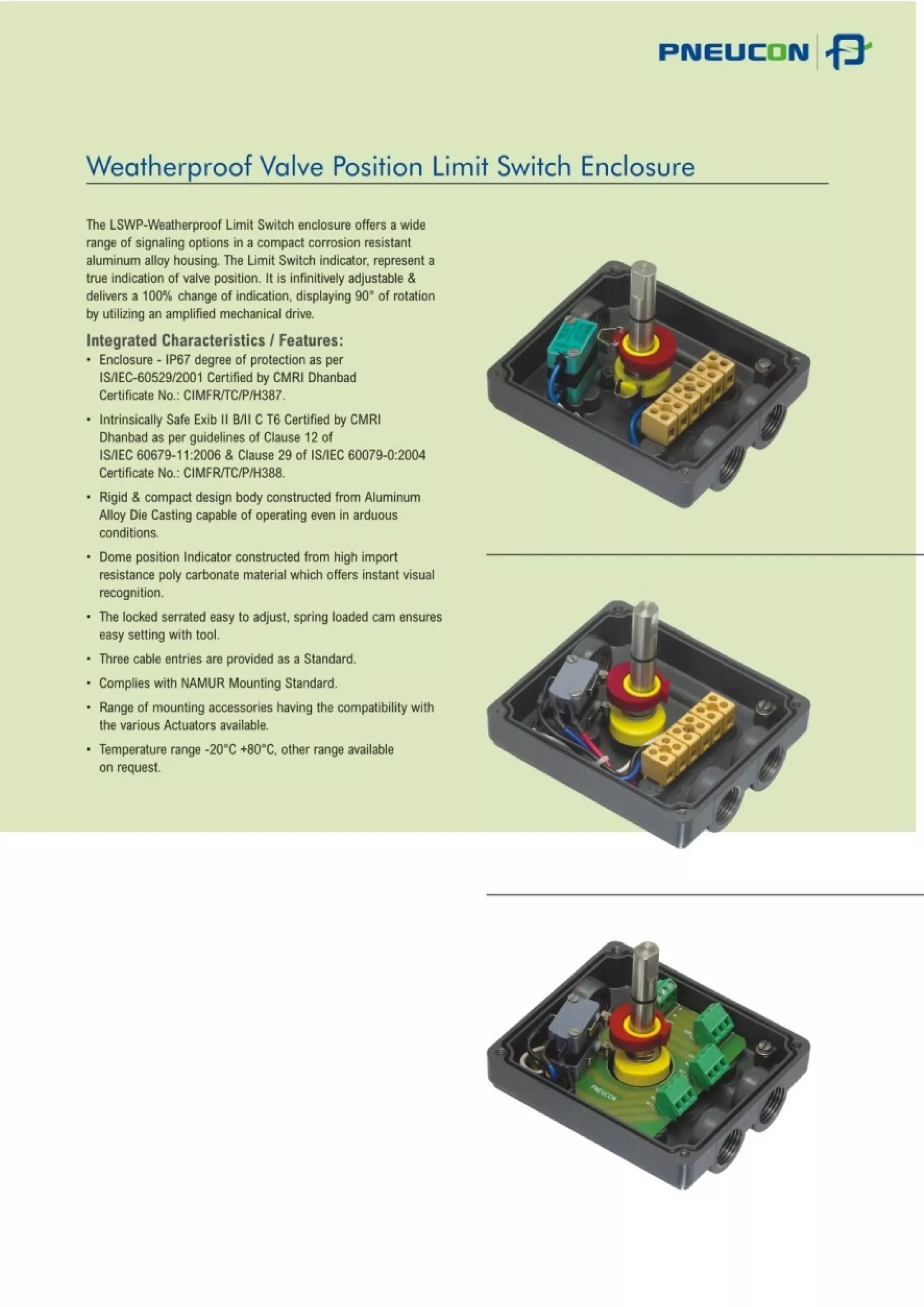 Limit switch Box | PDF