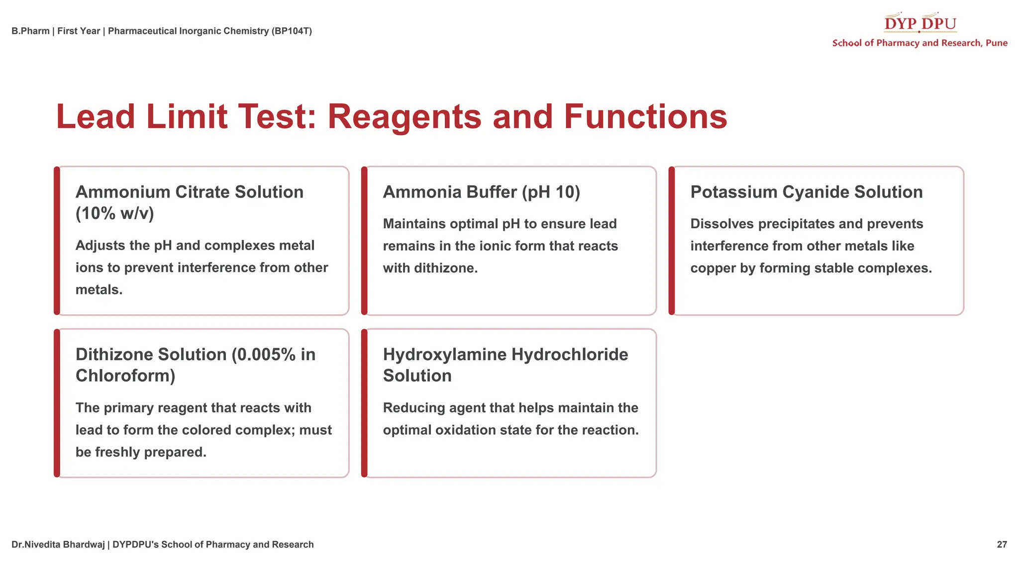 Limit-Tests-PIC.pdf chloride test and sulphur | PDF