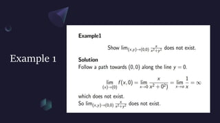 Limit and continuity | PPTX