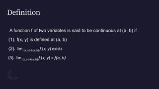 Limit and continuity | PPTX