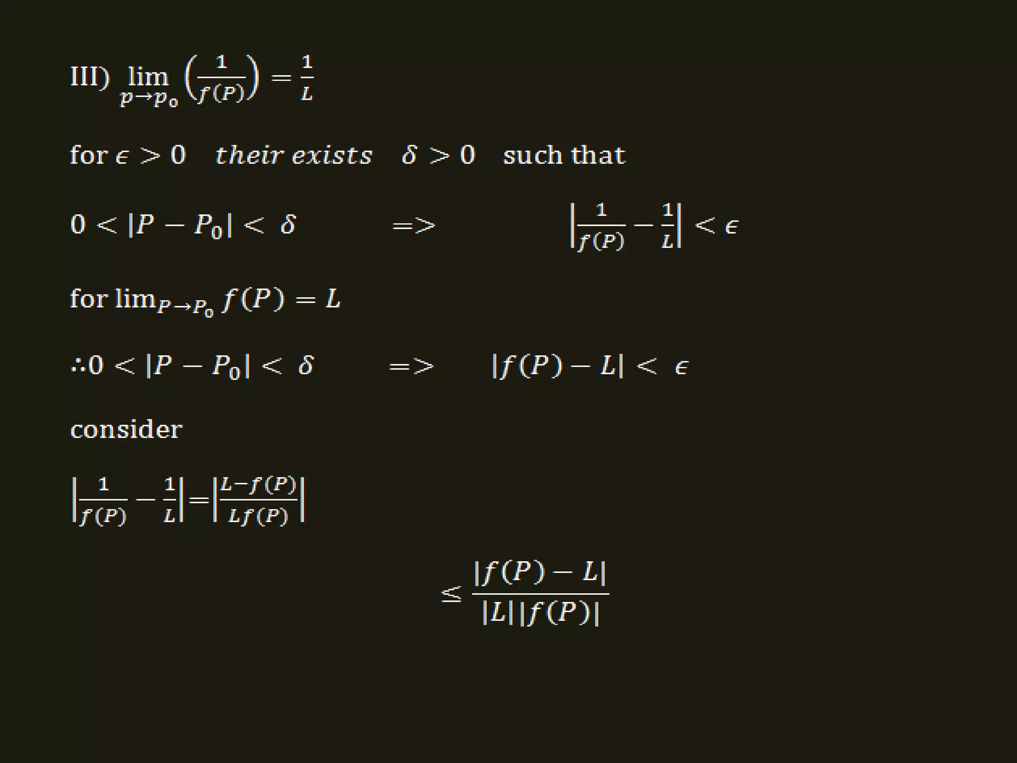 Limit and continuity for the function of two variables | PPTX