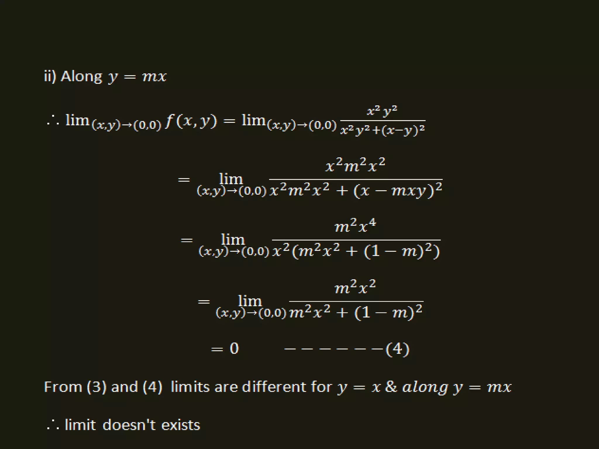 Limit and continuity for the function of two variables | PPTX