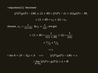 Limit and continuity for the function of two variables | PPT