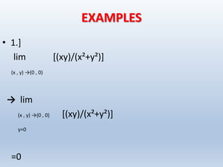 Limit and continuty final | PPTX