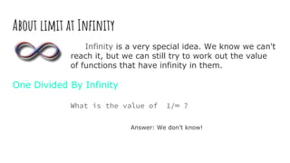 Limit at infinity algebra | PDF