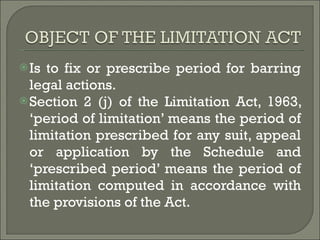 Limitation act | PPT
