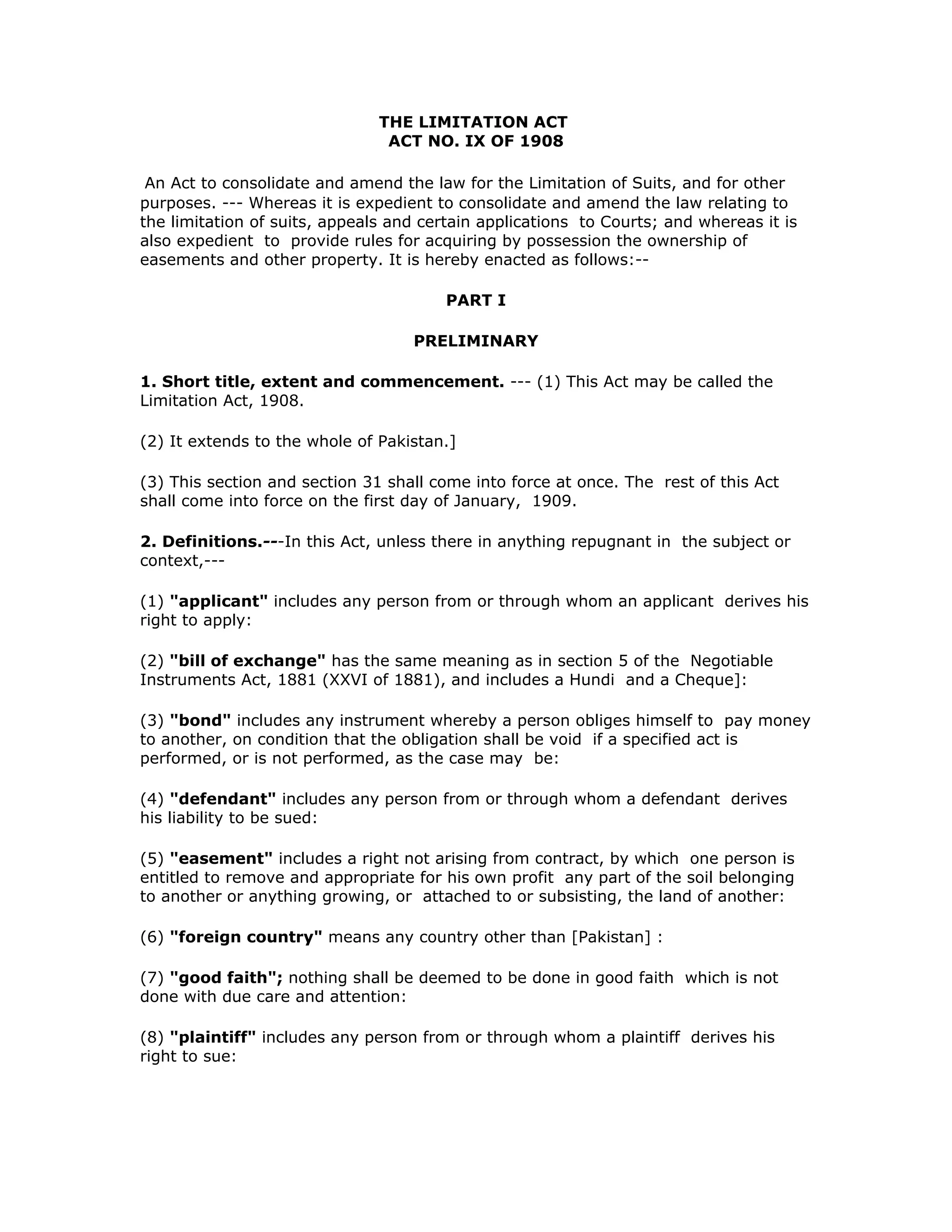 Limitation Act - 1908.pdf