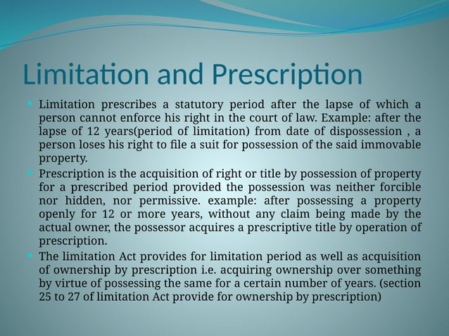 Limitation Act, 1963, full. concept PPT. | PPTX