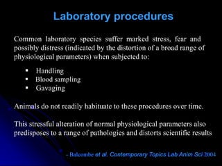 Assignment on Limitation of animal experimentation | PDF