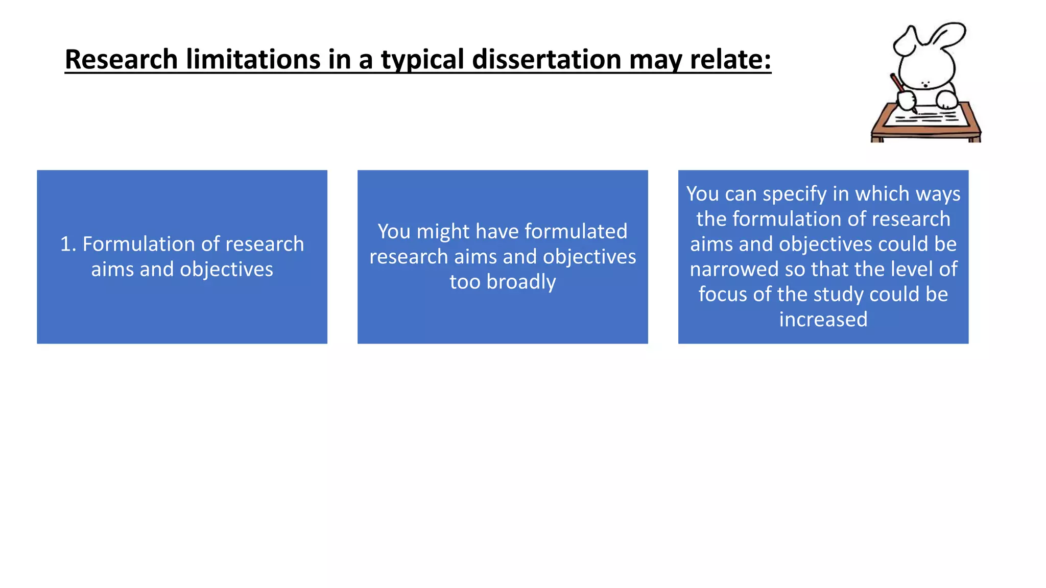 Limitation of the Study | PPTX