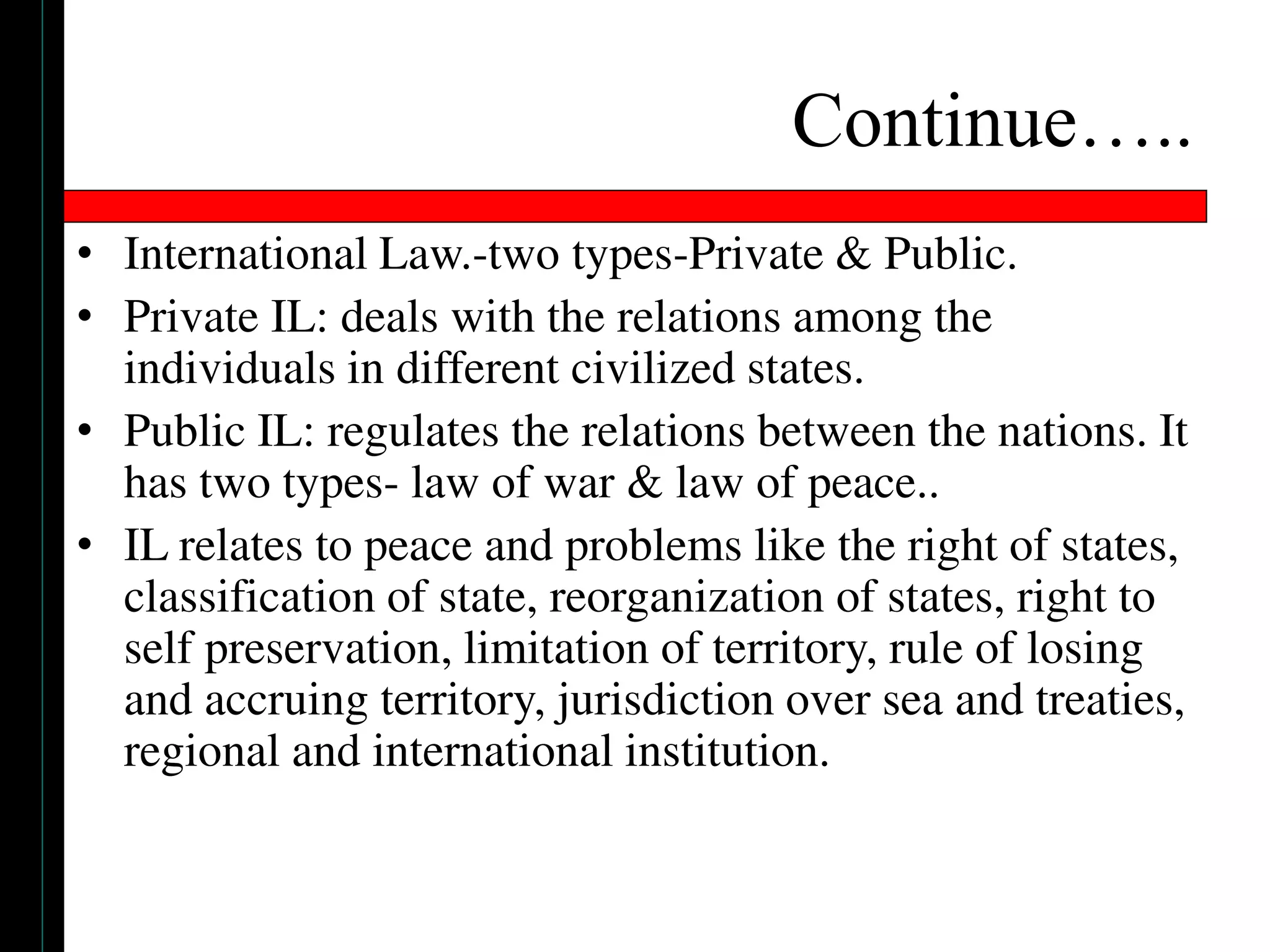 Limitationon national power | PDF