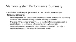 Limitations of memory system performance | PPTX