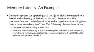 Limitations of memory system performance | PPTX