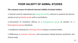 Limitations of animal models part 1 | PPTX