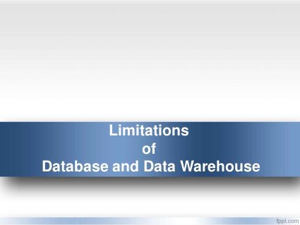 Limitations of Database and Data Mining.pptx