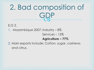 Limitations of gdp | PPTX