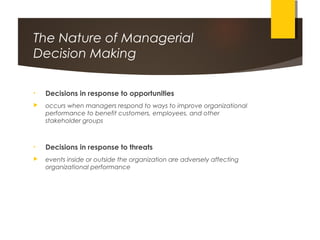 Limitations of managerial planning and decision planning | PPT