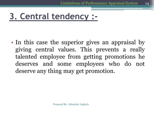 Limitations Of Performance Appraisal System limitations-of-performance-appraisal-system