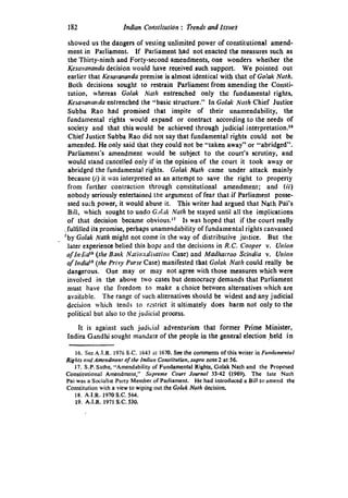 Limitations on constitutional amendment | PDF