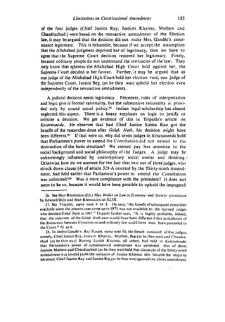 Limitations on constitutional amendment | PDF