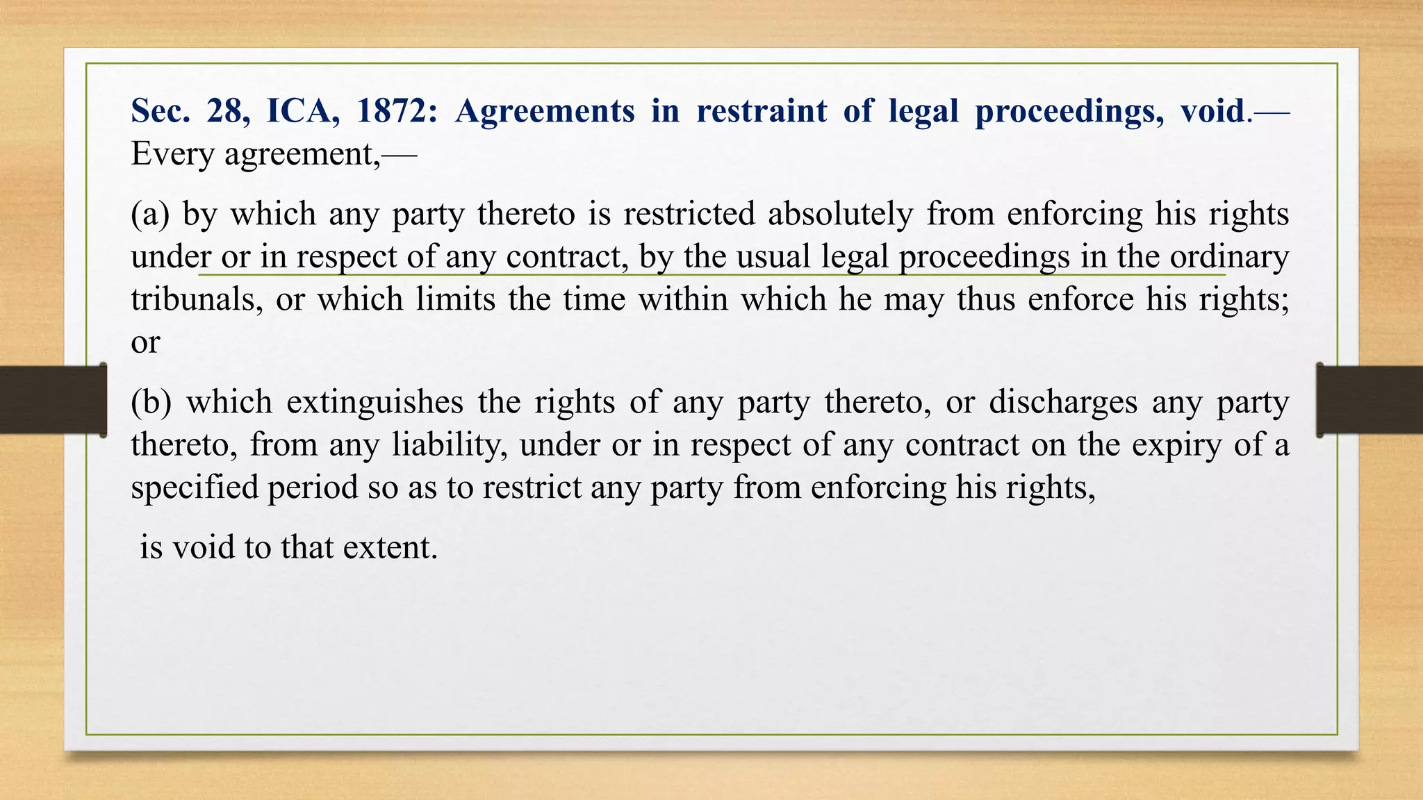 Limitations on Freedom of Contract | PDF