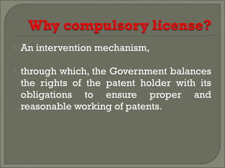 Limitations to patent rights | PPT