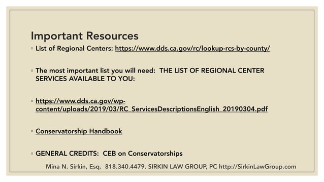 Limited conservatorship Guide California | PPT