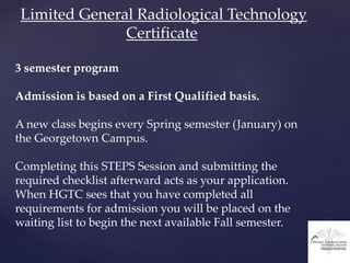 Limited General Radiological Technology STEPS Session | PPT