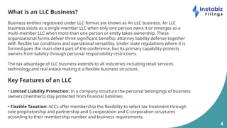 Limited Liability Companies: Structure and Advantages | PPTX