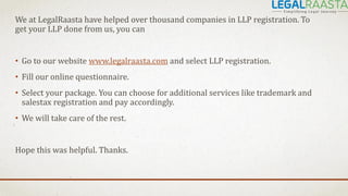 LLP COMPANY | PPT