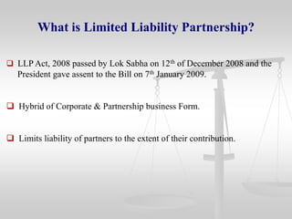 Limited liability partnership | PPTX