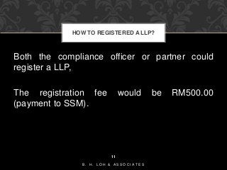 Limited liability partnership (LLP) | PPTX