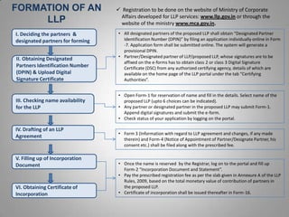 Limited Liability Partnerships (LLP)- An Overview | PPT