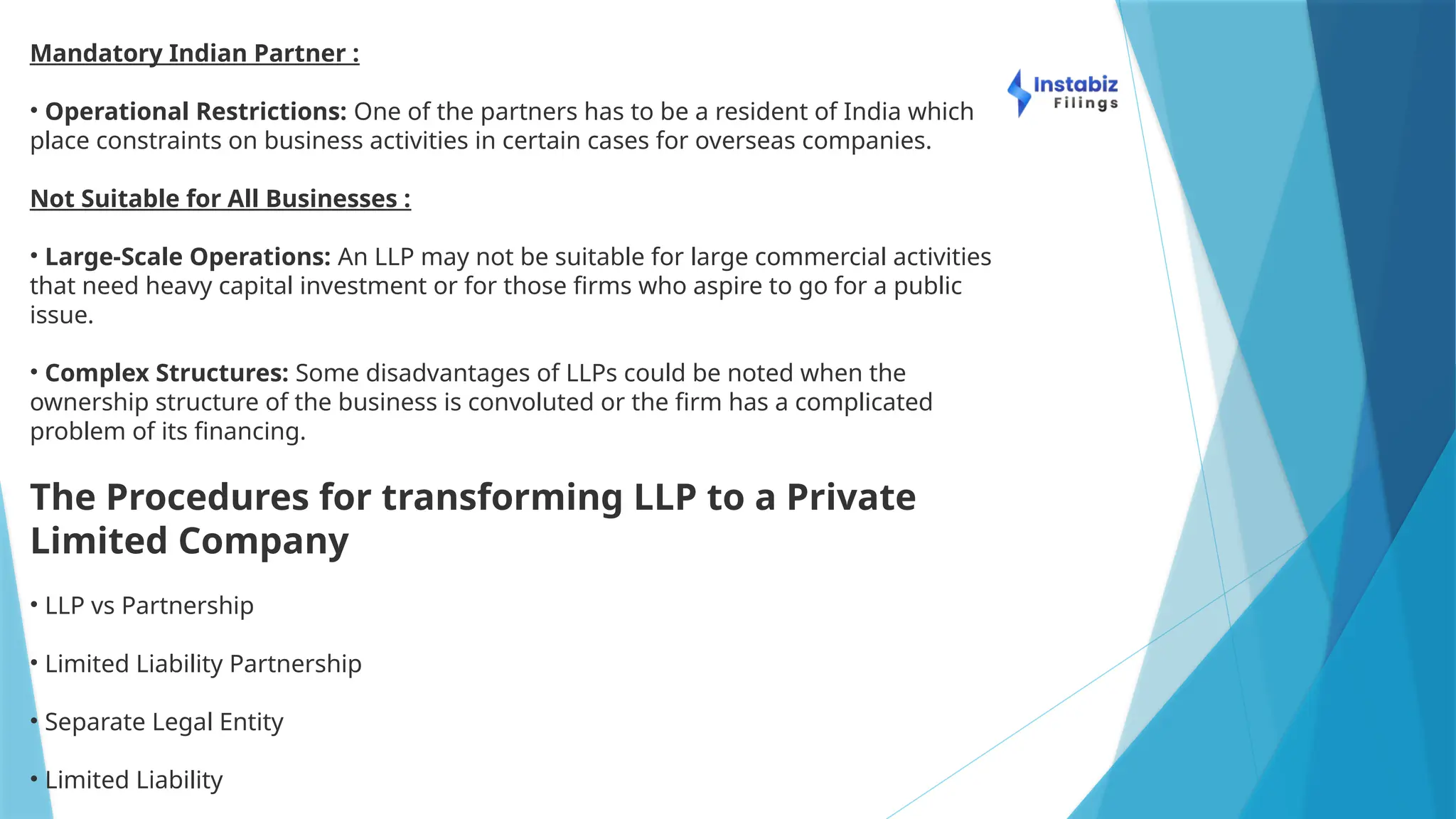 Limited Liability Partnership (LLP) Act, 2008 | PPTX