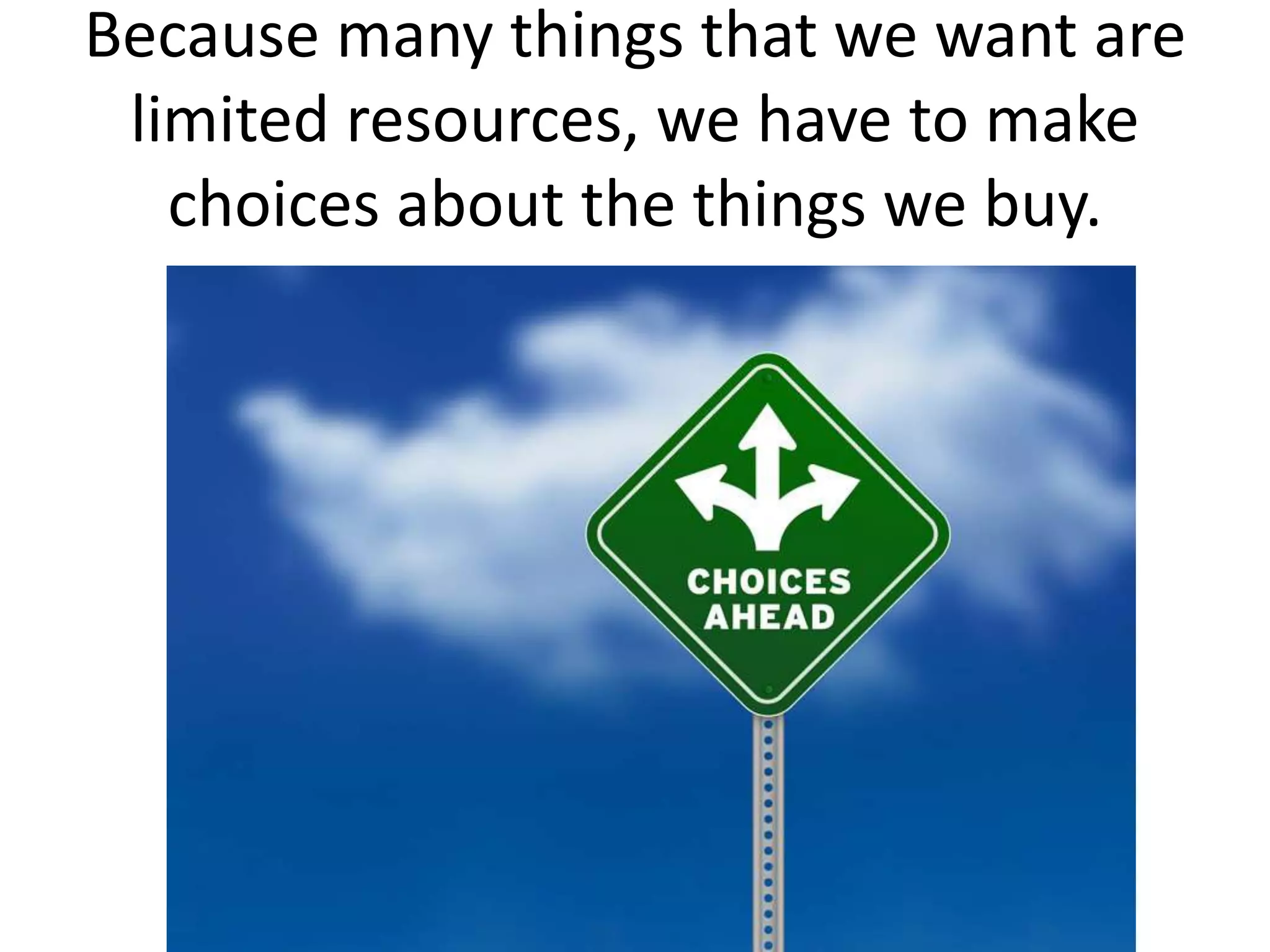 Limited resources | PPTX