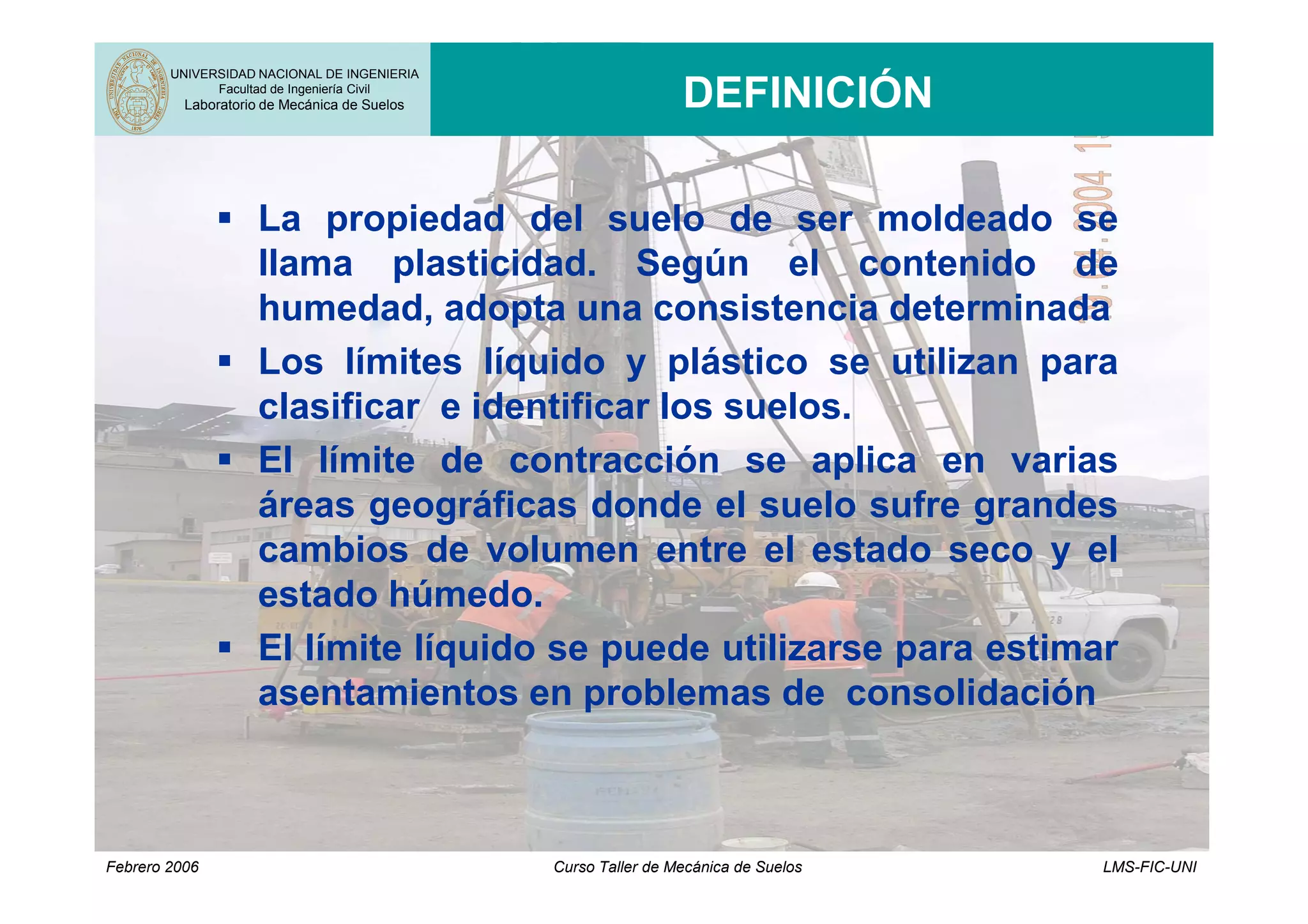 Limite liquido y plastico de un suelo | PDF