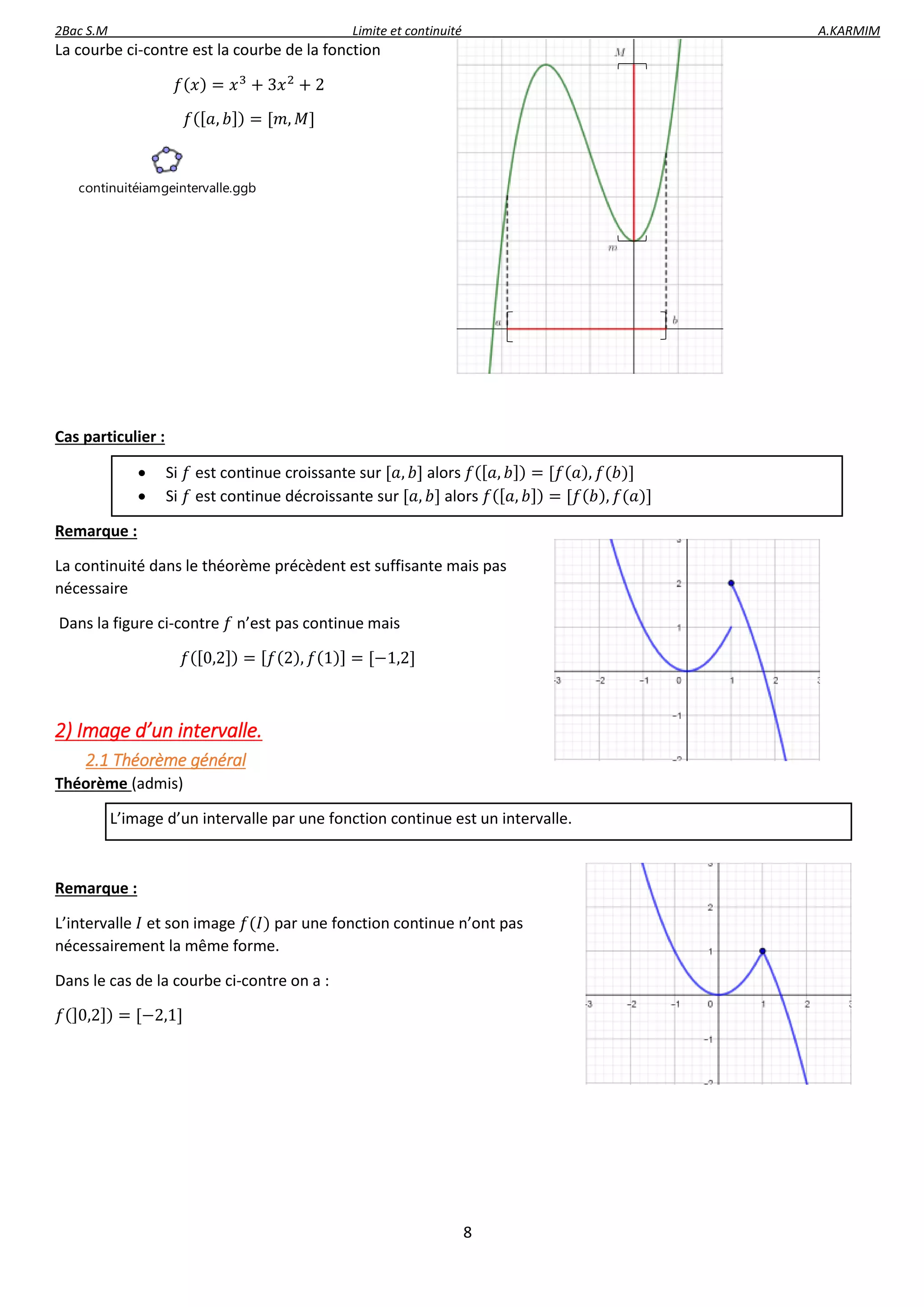 Limites et-continuite-cours-1-2 (1) | PDF | Physics | Science
