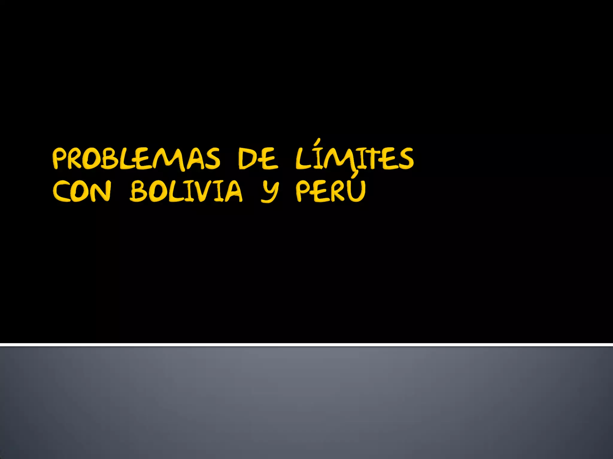 Limites de chile | PDF
