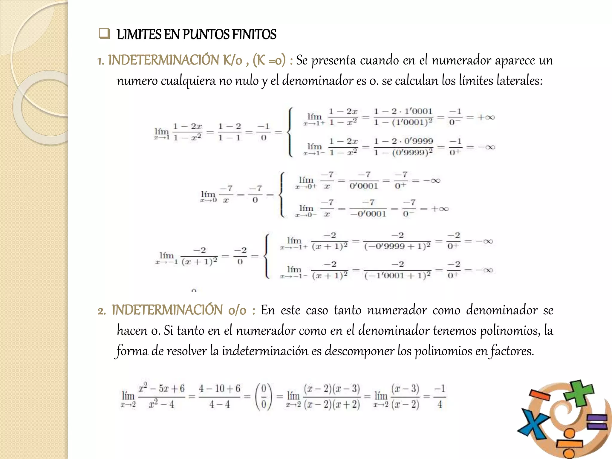 Limites y continuidad de funciones | PPTX