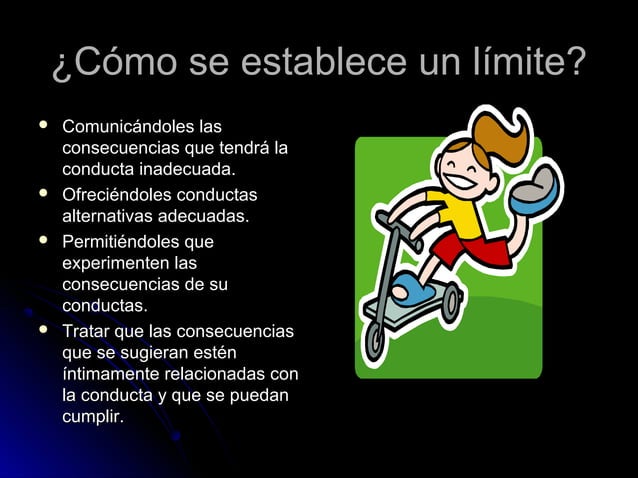 Limites y reglas en los niños | PPT