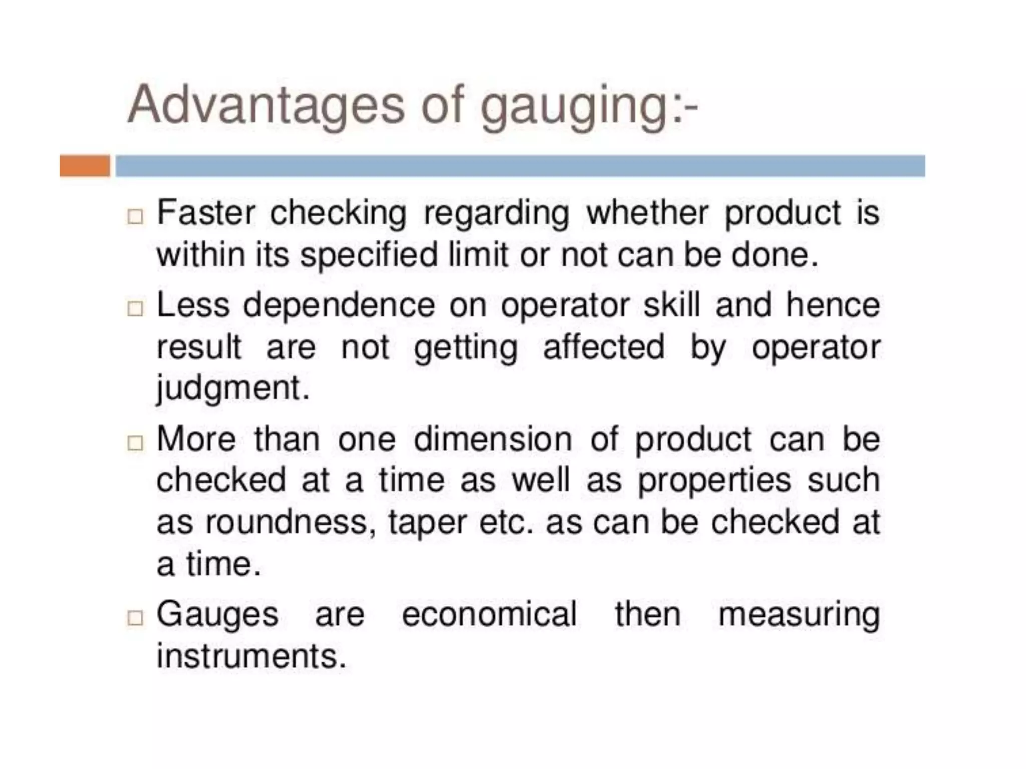 gauges, Metrology, Types of gauges | PPTX