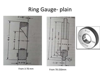 gauges, Metrology, Types of gauges | PPTX