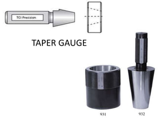 gauges, Metrology, Types of gauges | PPTX