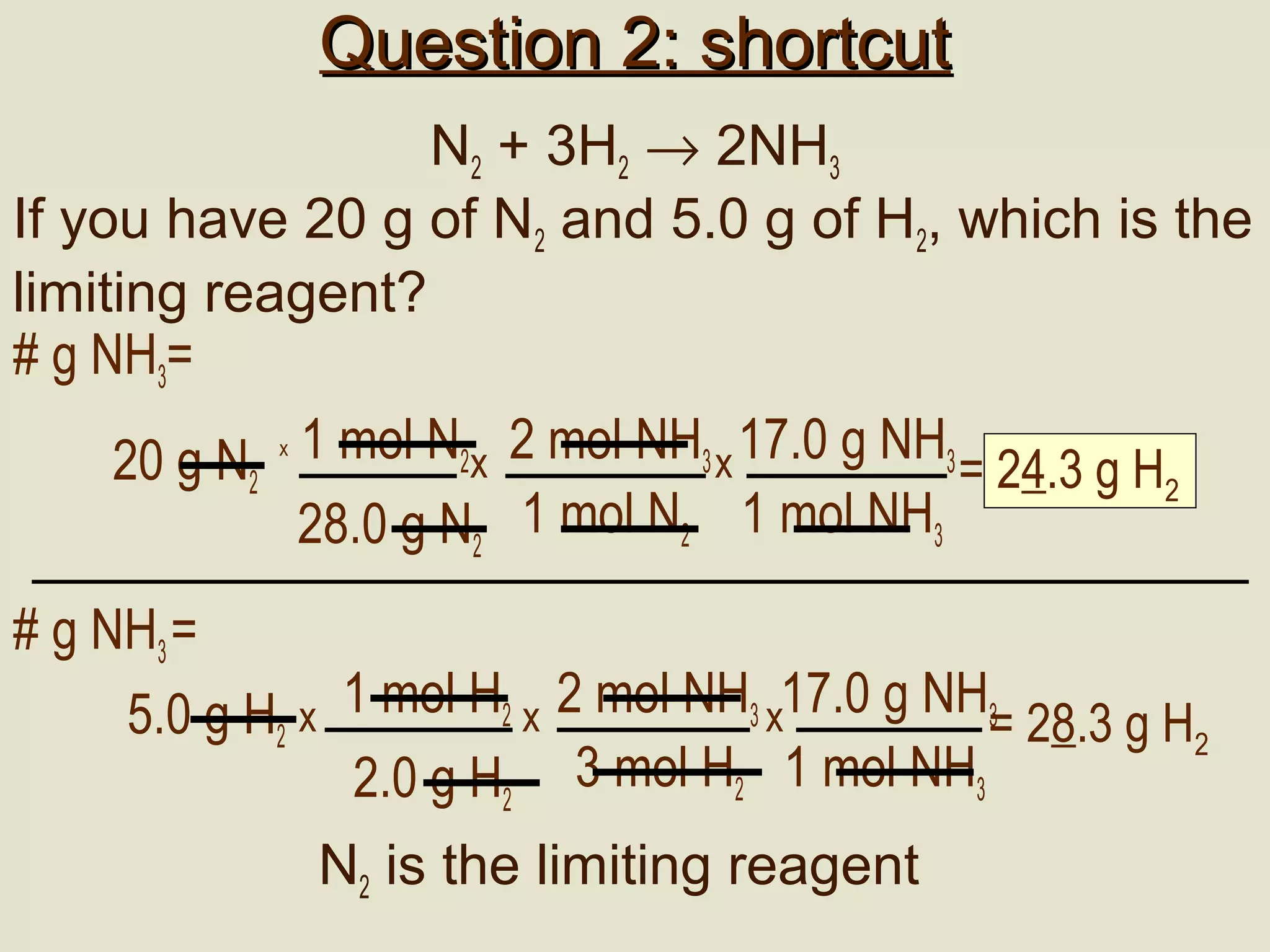 Limiting reagents | PPT