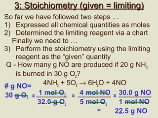 Limiting reagents | PPT