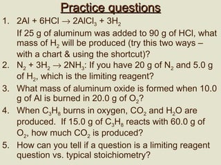 Limiting reagents | PPT