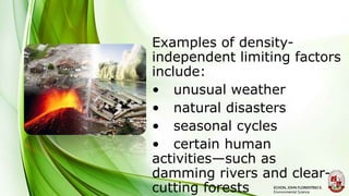 LIMITATION TO POPULATION GROWTH | PPTX