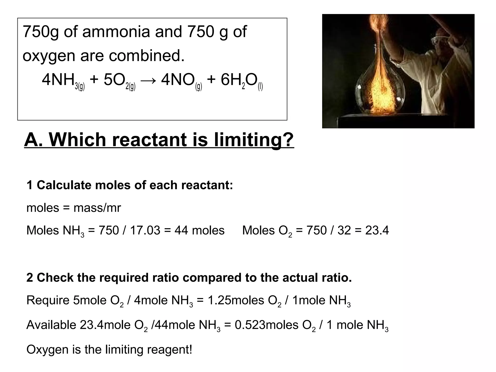 Limiting reactants | PPT