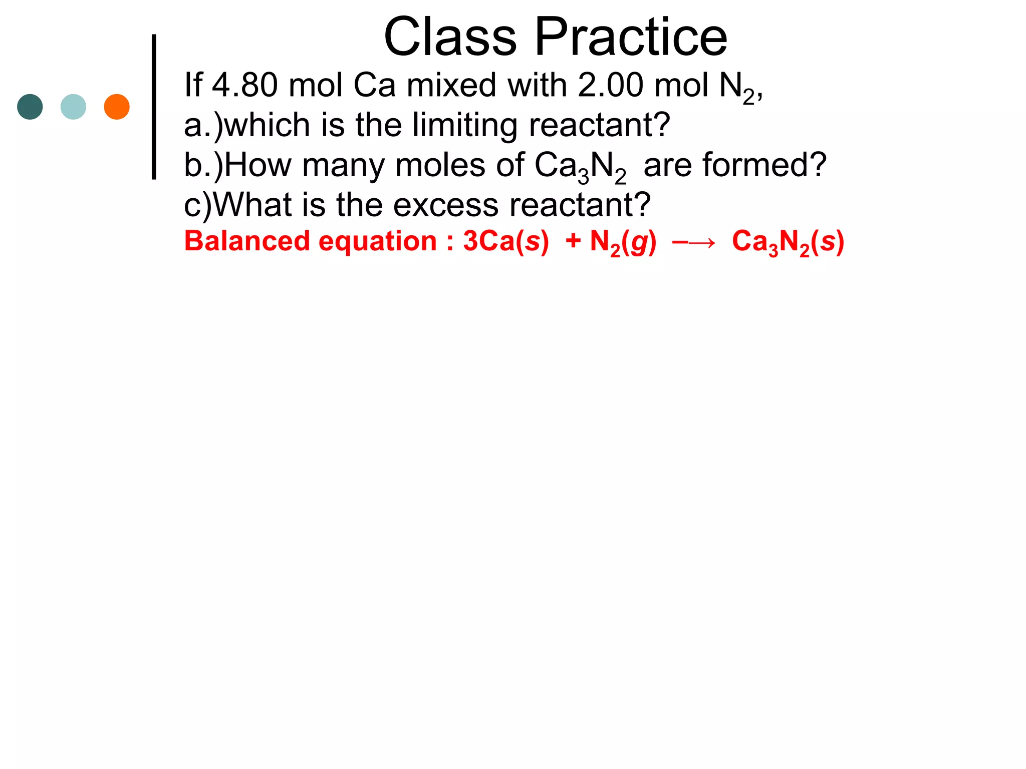 Limiting Reactants Pptx