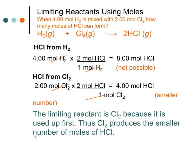 Limiting Reactants.pptx | Chemistry | Science